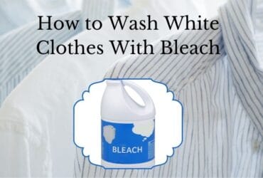 How to Bleach White Clothes With Stains